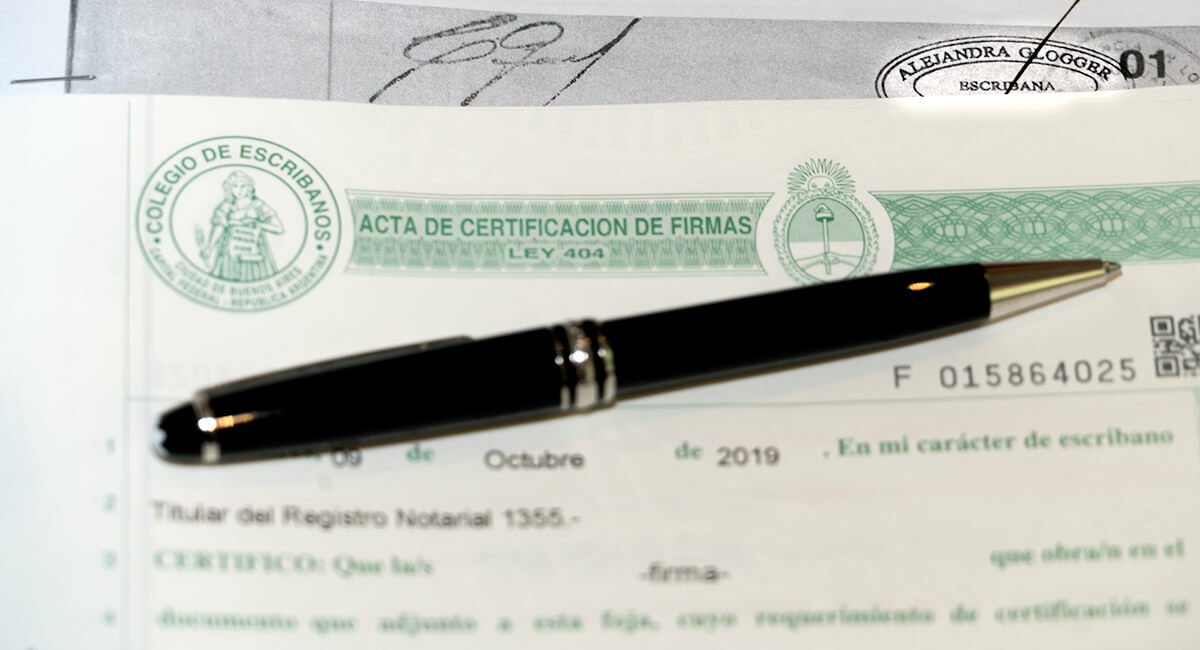 Certificaciones Notariales en Palermo CABA - Escribanía Álvarez